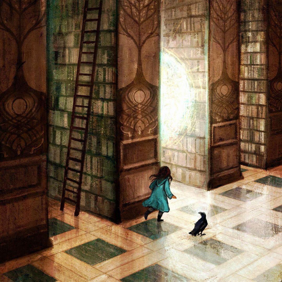 The Library Trilogy Art – that thorn guy